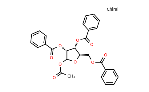 CAS 14215-97-5 | (3R,4R,5R)-2-(acetyloxy)-4-(benzoyloxy)-5-[(benzoyloxy)methyl]oxolan-3-yl ...