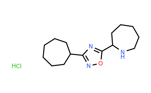 CAS 1423026-03-2 | 2-(3-cycloheptyl-1,2,4-oxadiazol-5-yl)azepane hydrochloride - Synblock