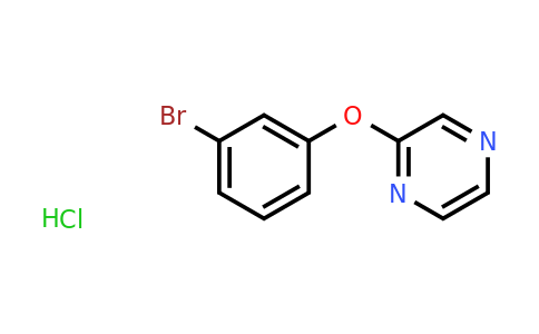 CAS 1423027-71-7 | 2-(3-bromophenoxy)pyrazine hydrochloride - Synblock
