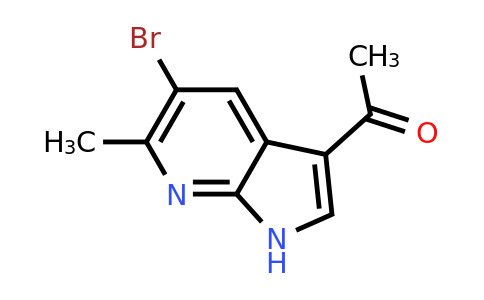 CAS 1427503-99-8 | 1-(5-bromo-6-methyl-1H-pyrrolo[2,3-b]pyridin-3-yl ...