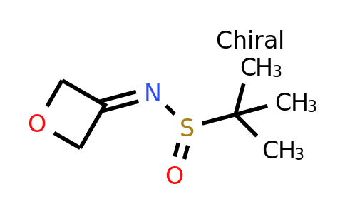 CAS 1427587-60-7 | (R)-2-Methyl-N-(oxetan-3-ylidene)propane-2 ...