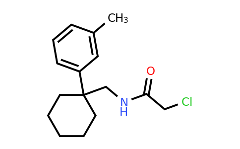 CAS 1432680-90-4 | 2-Chloro-N-{[1-(3-methylphenyl)cyclohexyl]methyl ...