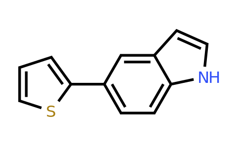 CAS 144104-54-1 | 5-(2-Thienyl)-1H-indole - Synblock