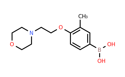 CAS 1486485-38-4 | {3-methyl-4-[2-(morpholin-4-yl)ethoxy]phenyl}boronic acid - Synblock