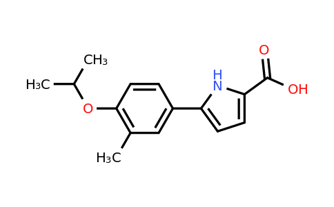 CAS 1517011-20-9 | 5-(4-Isopropoxy-3-methylphenyl)-1H-pyrrole-2 ...