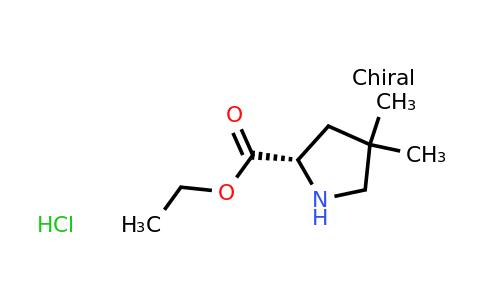 CAS 1628853-42-8 | (S)-4,4-Dimethyl-pyrrolidine-2-carboxylic acid ethyl ...