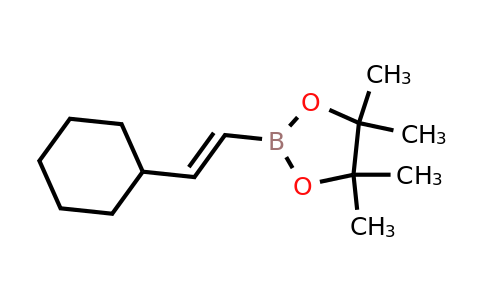 CAS 172512-85-5 | 2-((E)-2-Cyclohexyl-vinyl)-4,4,5,5-tetramethyl-[1,3,2 ...