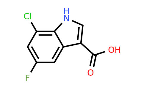 CAS 1785203-27-1 | 7-chloro-5-fluoro-1H-indole-3-carboxylic acid - Synblock