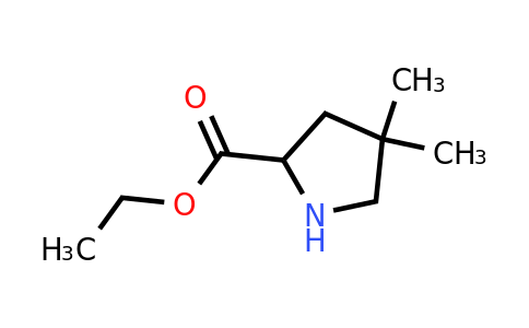 CAS 1822458-23-0 | 4,4-Dimethyl-pyrrolidine-2-carboxylic acid ethyl ...