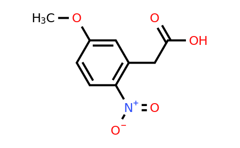 CAS 20876-29-3 | (5-Methoxy-2-nitro-phenyl)-acetic acid - Synblock