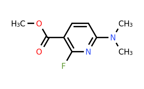 CAS 210697-20-4 | Methyl 6-(dimethylamino)-2-fluoronicotinate - Synblock