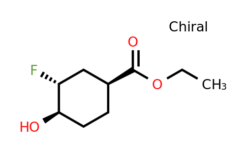CAS 2166005-19-0 | ethyl (1S,3R,4R)-3-fluoro-4-hydroxycyclohexane-1 ...