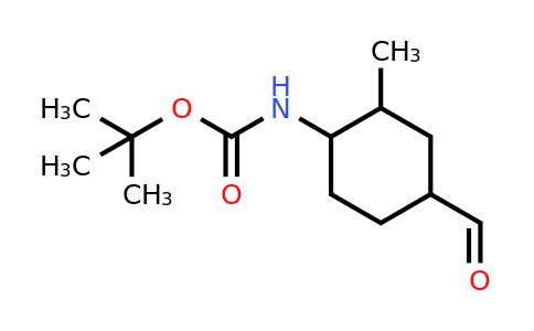 CAS 2306263-37-4 | tert-butyl N-(4-formyl-2-methyl-cyclohexyl)carbamate - Synblock