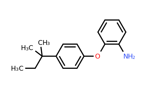 CAS 23838-75-7 | 2-(4-(Tert-pentyl)phenoxy)aniline - Synblock