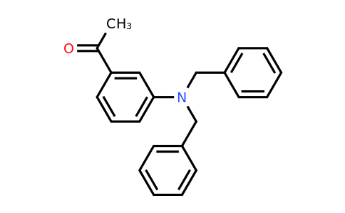 CAS 251966-49-1 | 1-(3-(Dibenzylamino)phenyl)ethanone - Synblock