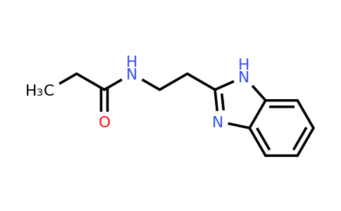 CAS 301228-35-3 | N-[2-(1H-1,3-Benzodiazol-2-yl)ethyl]propanamide ...