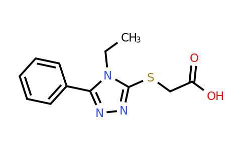 CAS 305337-11-5 | 2-[(4-ethyl-5-phenyl-4H-1,2,4-triazol-3-yl)sulfanyl ...