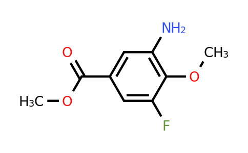 CAS 329-46-4 | methyl 3-amino-5-fluoro-4-methoxybenzoate - Synblock