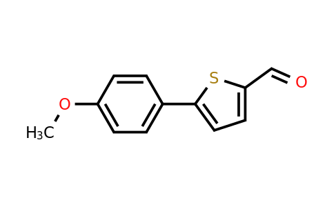 CAS 38401-67-1 | 5-(4-Methoxyphenyl)thiophene-2-carbaldehyde - Synblock
