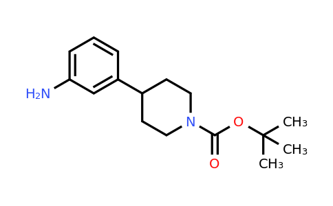 CAS 387827-19-2 | tert-butyl 4-(3-aminophenyl)piperidine-1-carboxylate - Synblock