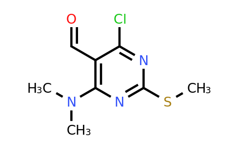 CAS 445040-58-4 | 4-Chloro-6-(dimethylamino)-2-(methylthio)pyrimidine-5 ...