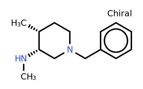 CAS 477600-70-7 | (3R,4R)-1-benzyl-N,4-dimethylpiperidin-3-amine - Synblock