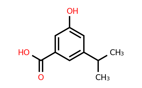 CAS 49843-46-1 | 3-Hydroxy-5-(propan-2-YL)benzoic acid - Synblock