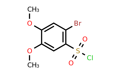 CAS 51072-64-1 | 2-bromo-4,5-dimethoxybenzene-1-sulfonyl chloride - Synblock