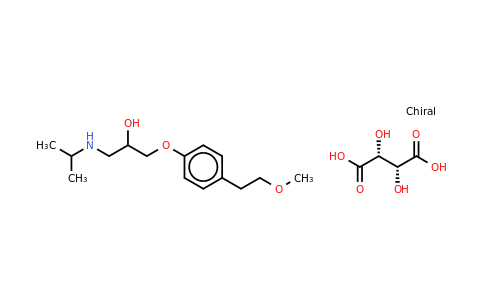 CAS 51384-51-1 | Metoprolol tartaric acid - Synblock