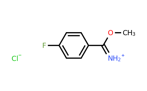 CAS 56108-05-5 | (4-Fluorophenyl)(methoxy)methaniminium chloride - Synblock