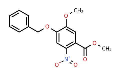 CAS 61032-41-5 | methyl 4-(benzyloxy)-5-methoxy-2-nitrobenzoate - Synblock