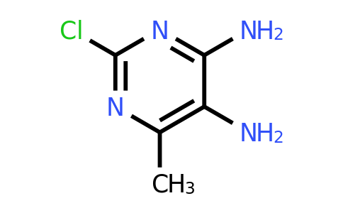 CAS 63211-98-3 | 2-Chloro-6-methylpyrimidine-4,5-diamine - Synblock