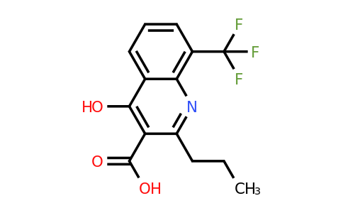CAS 64321-80-8 | 4-Hydroxy-2-propyl-8-(trifluoromethyl)quinoline-3 ...