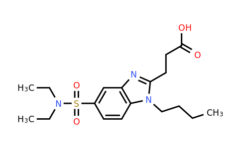 CAS 729582-35-8 | 3-[1-butyl-5-(diethylsulfamoyl)-1H-1,3-benzodiazol-2 ...