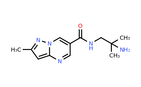 CAS 739365-56-1 | N-(2-Amino-2-methylpropyl)-2-methylpyrazolo[1,5-a ...