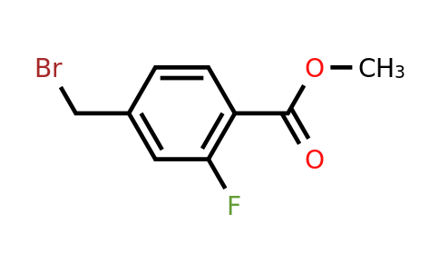 CAS 85070-57-1 | methyl 4-(bromomethyl)-2-fluorobenzoate - Synblock