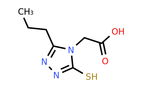 CAS 853723-94-1 | 2-(3-propyl-5-sulfanyl-4H-1,2,4-triazol-4-yl)acetic acid - Synblock