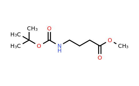 CAS 85909-04-2 | methyl 4-{[(tert-butoxy)carbonyl]amino}butanoate ...