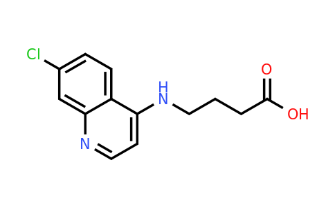 CAS 874918-61-3 | 4-[(7-Chloroquinolin-4-yl)amino]butanoic acid - Synblock