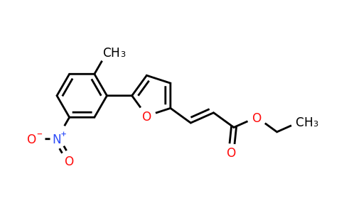 CAS 886496-52-2 | Ethyl 3-(5-(2-methyl-5-nitrophenyl)furan-2-yl)acrylate - Synblock