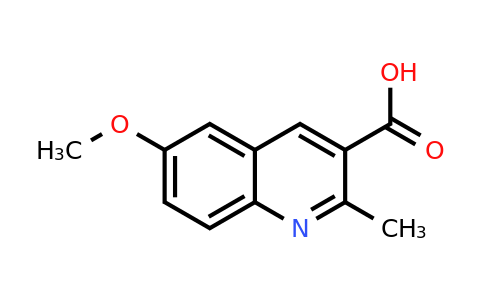 CAS 88752-76-5 | 6-Methoxy-2-methylquinoline-3-carboxylic acid - Synblock
