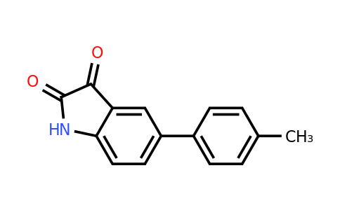 CAS 893735-94-9 | 5-(p-Tolyl)indoline-2,3-dione - Synblock