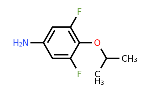 CAS 942615-18-1 | 3,5-difluoro-4-(propan-2-yloxy)aniline - Synblock