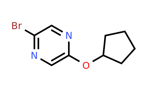 CAS 959238-32-5 | 2-Bromo-5-cyclopentyloxypyrazine - Synblock