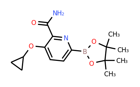 3-Cyclopropoxy-6-(4,4,5,5-tetramethyl-1,3,2-dioxaborolan-2-YL ...