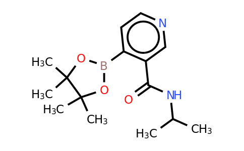 N-isopropyl-4-(4,4,5,5-tetramethyl-1,3,2-dioxaborolan-2-YL)nicotinamide ...