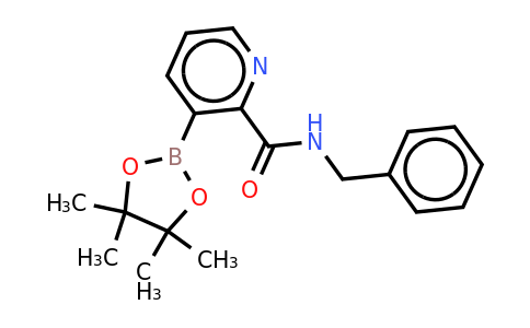 N-benzyl-3-(4,4,5,5-tetramethyl-1,3,2-dioxaborolan-2-YL)picolinamide ...