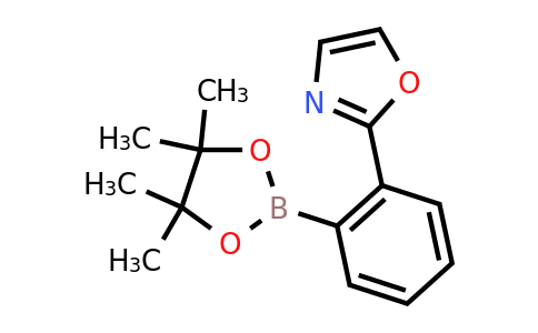 2-(2-(4,4,5,5-Tetramethyl-1,3,2-dioxaborolan-2-YL)phenyl)oxazole - Synblock